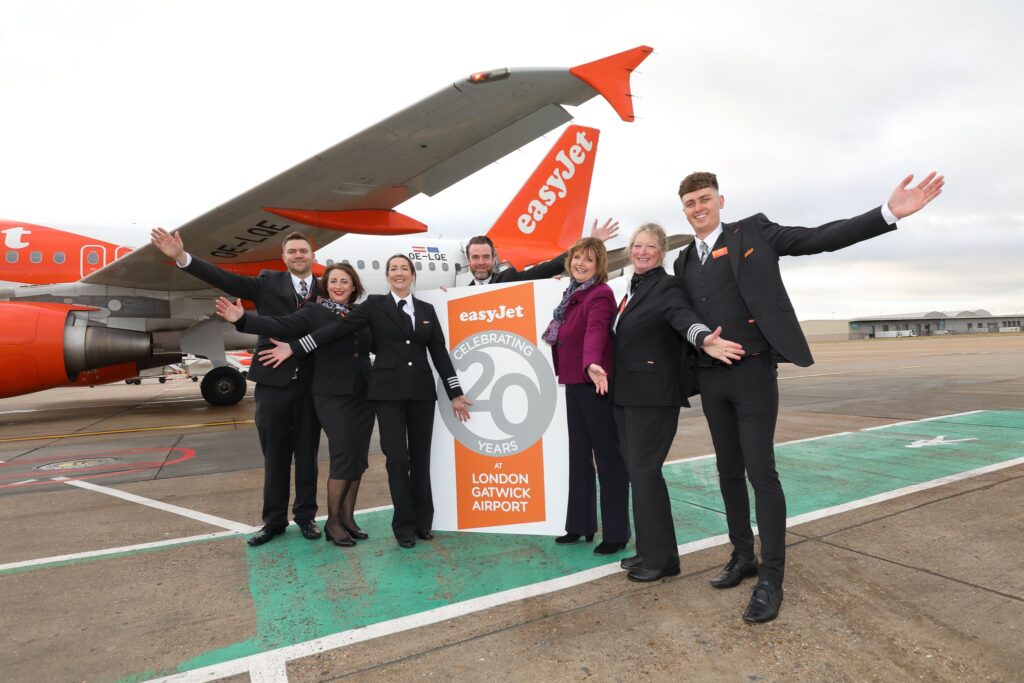 easyJet Celebrates 20-Years With London Gatwick - Travel Pursuit