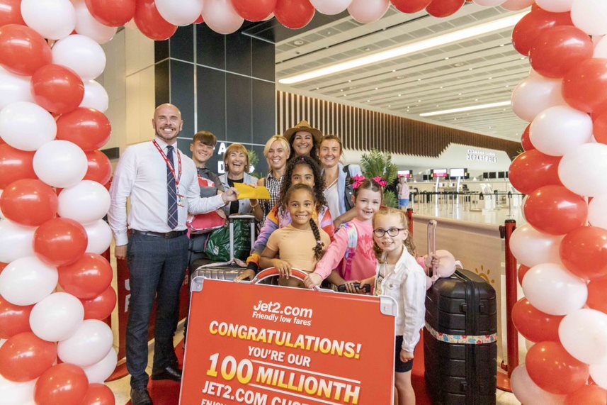 Jet2 Celebrates Its 100 Millionth Customer - Travel Pursuit