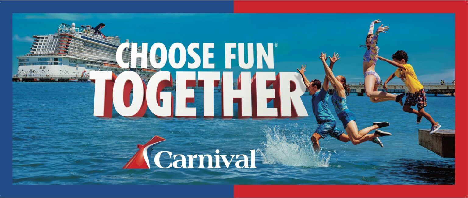 Carnival Cruise Line Unveils "Choose Fun Together" Ad Campaign - Travel ...